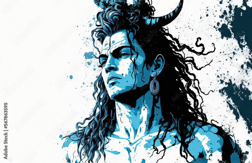 Indian gods Shiv pictures on a white background, including the Hindu ...