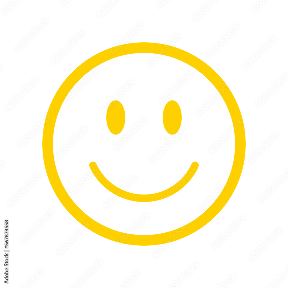Smiley face Stock Vector | Adobe Stock