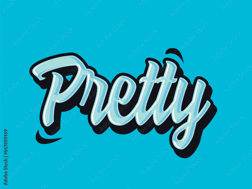 prety word logo exclusive design inspiration Stock Vector | Adobe Stock