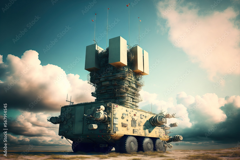 Military mobile anti aircraft systems air defense radars, contemporary ...