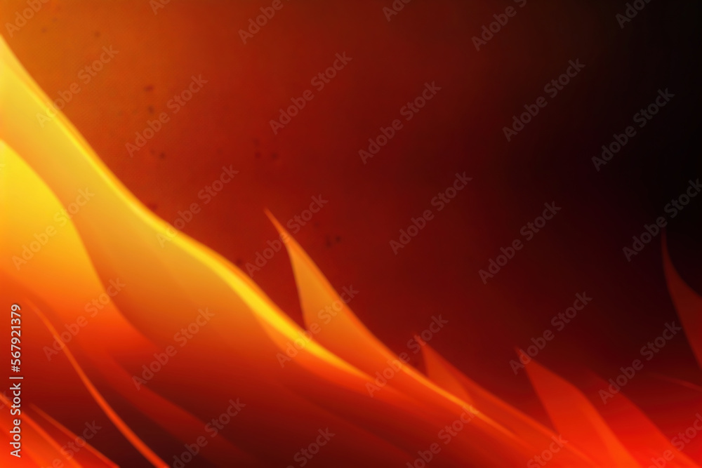 Abstract flame grainy gradient background, noise texture effect banner design, copy space Stock ...
