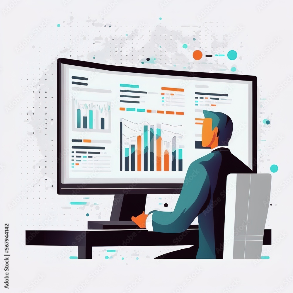 Management Analyst Clipart Image