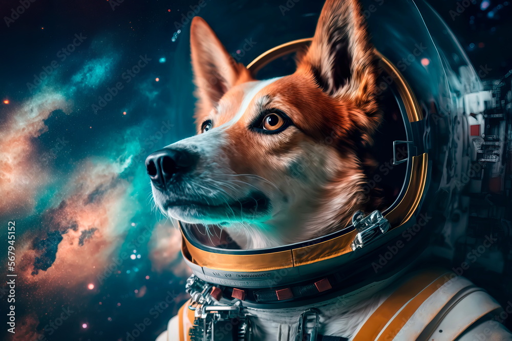 First Dog In Space