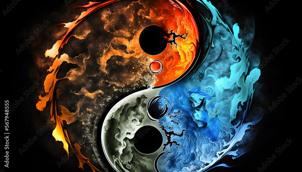 Yin Yang Art Wallpaper