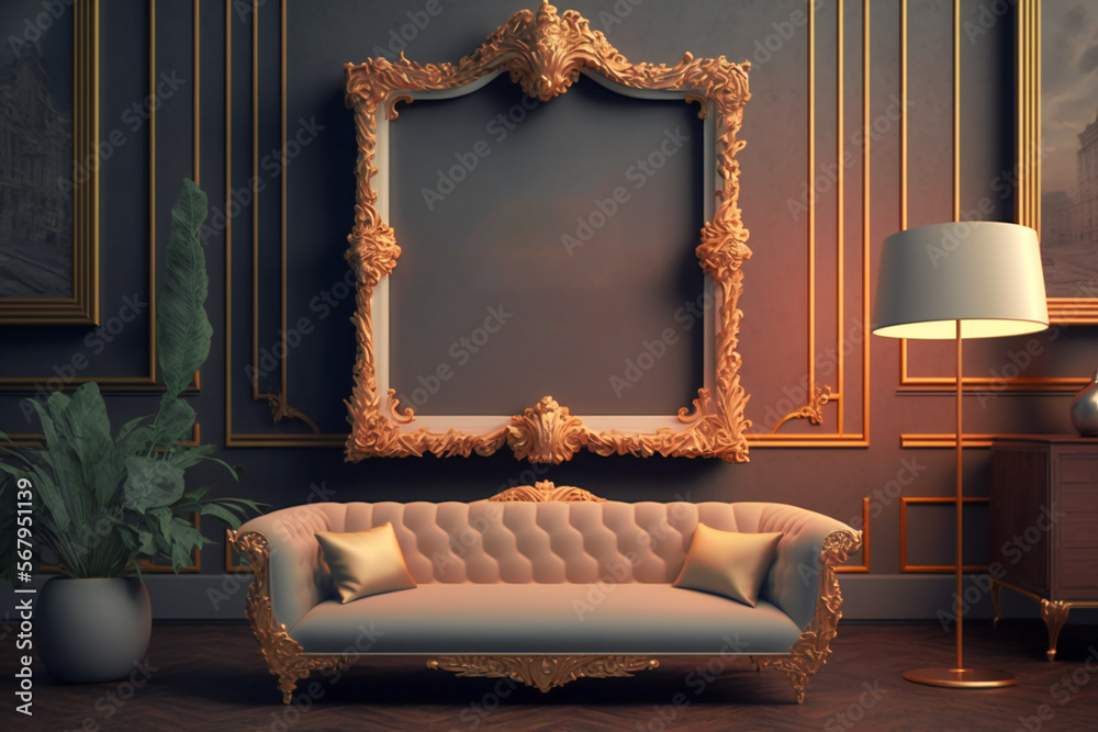 Showcase your artwork or designs in style with this frame mockup set ...