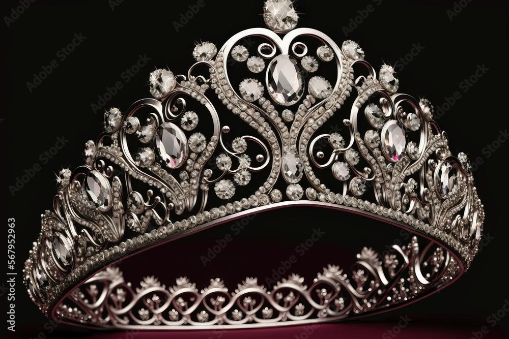 Tiara. Generative AI Stock Illustration | Adobe Stock