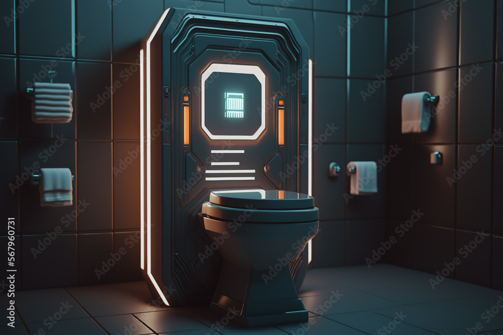Futuristic Toilet