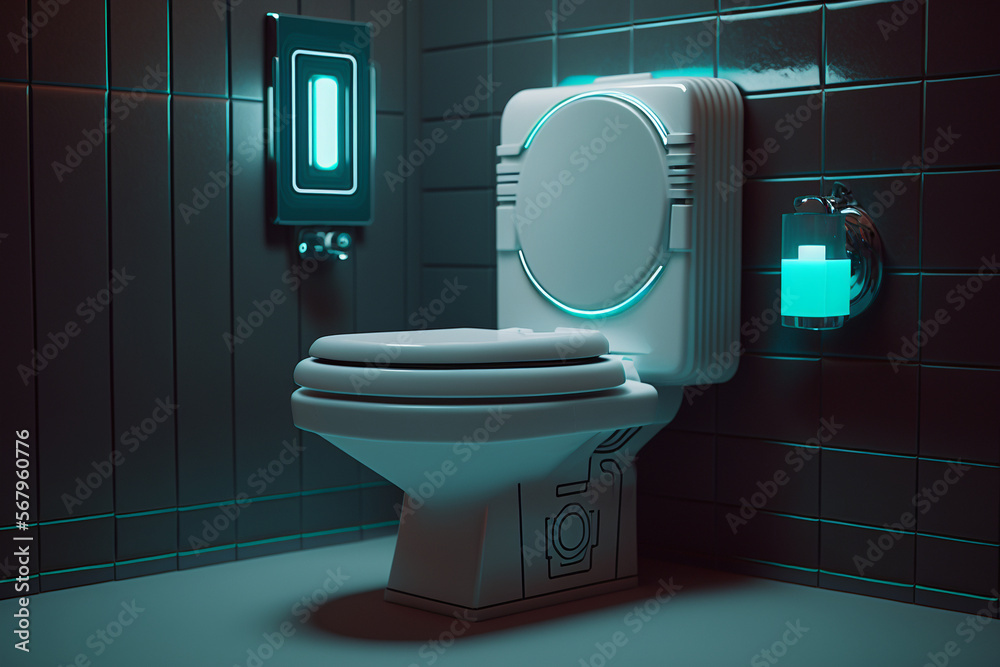 Futuristic Toilet