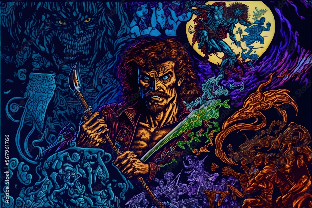 fantasy creatures of yore elated blasphemy super detailed ...