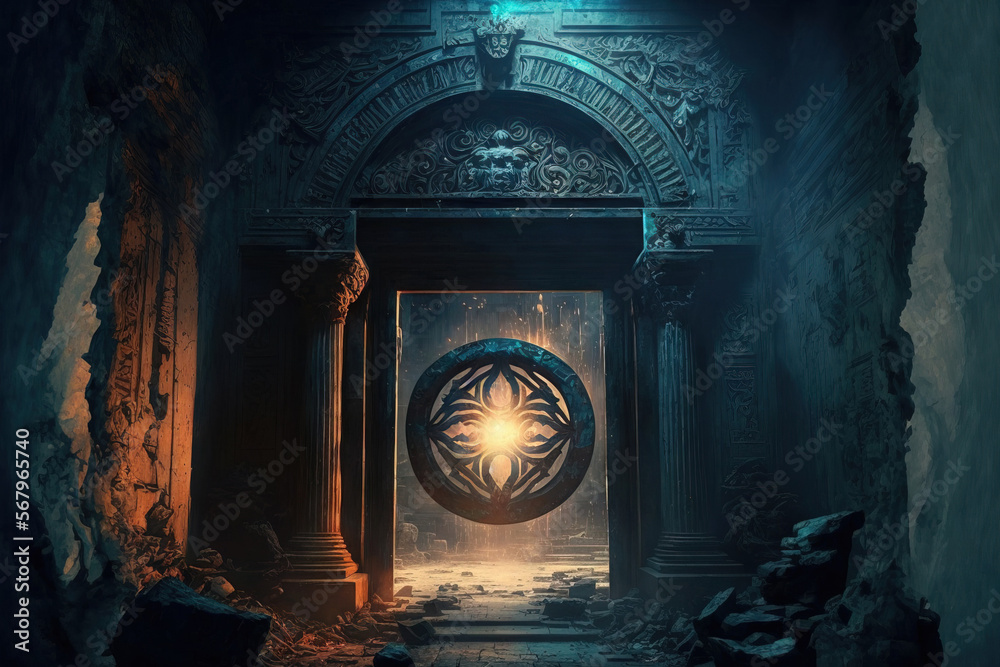 inside the satanists' ancient temple is a portal to hell Hyper ...