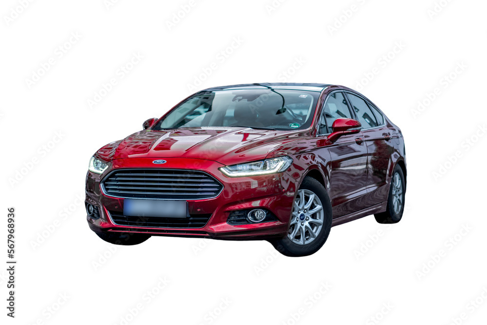Cluj-Napoca,Cluj/Romania-02.02.2023-Ford Mondeo MK5 Sport edition with ...