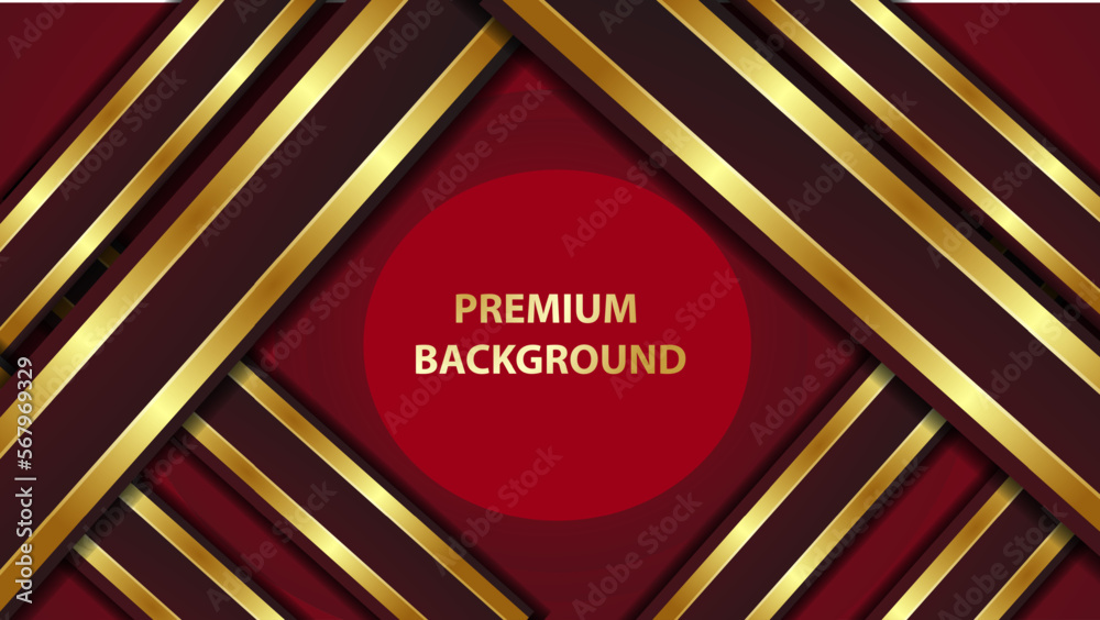 abstract square boxes overlapping on blue, red, silver background, dark ...