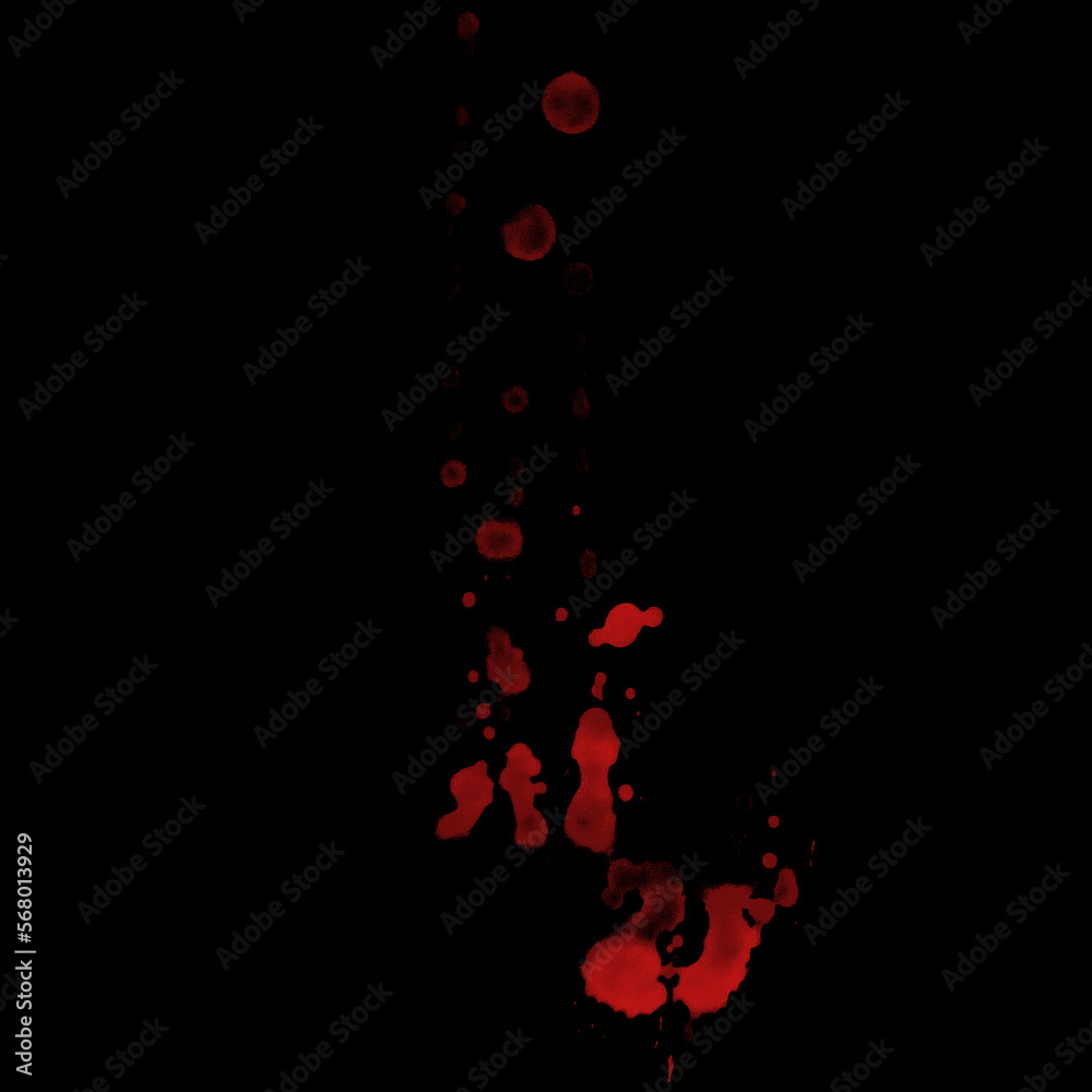 Blood splatter, horror background. Blood splash overlays on black ...