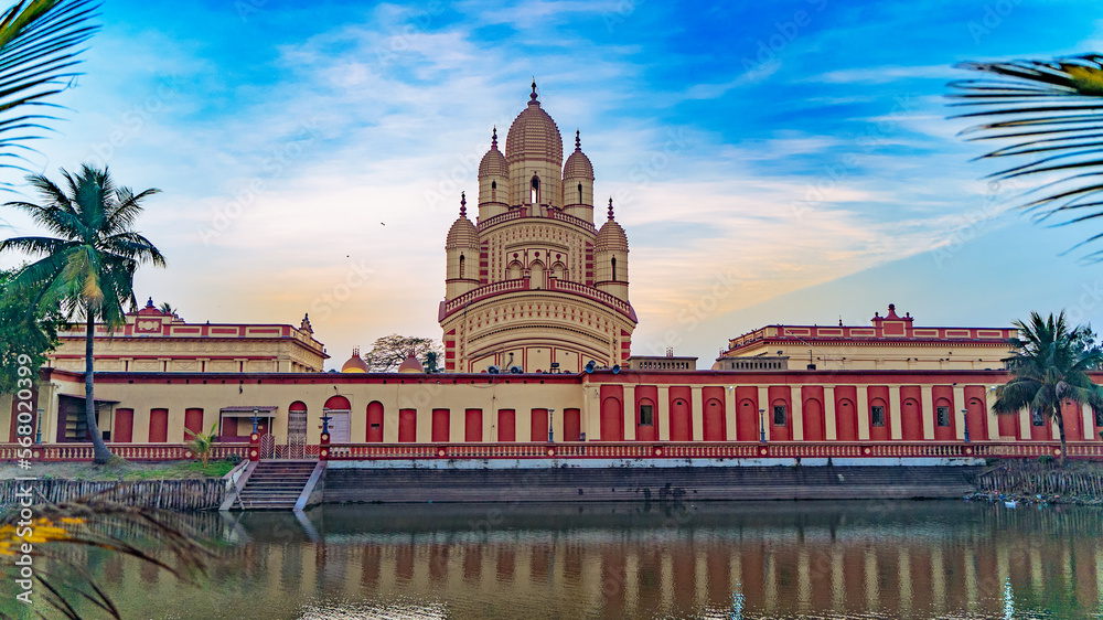 Dakshineswar Kali Temple is located in Kolkata, West Bengal, India ...