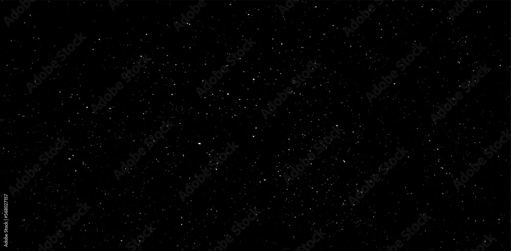 Snow, stars, twinkling lights, rain drops on black background. Abstract ...