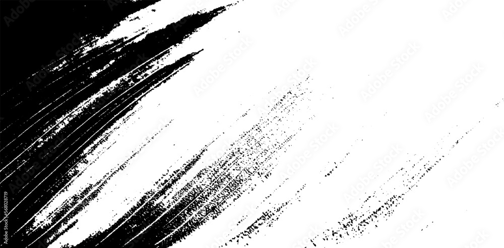 Vector brush sroke texture. Distressed uneven grunge background ...