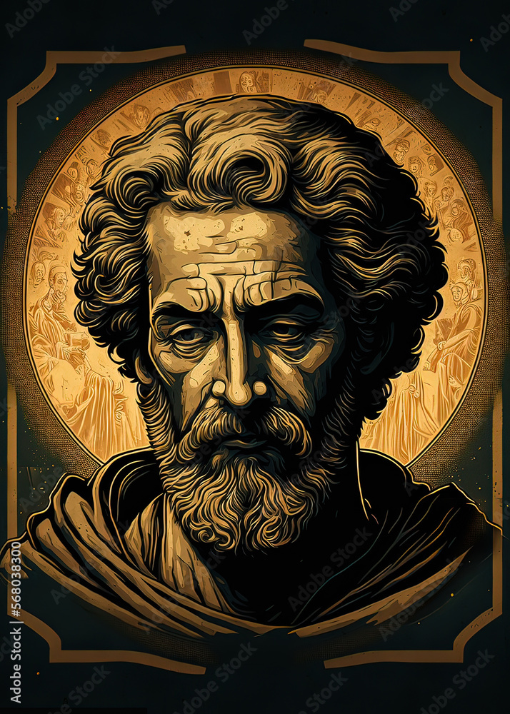 Saint Joseph of Nazareth, portrait, St. Joseph the Betrothed. Joseph ...