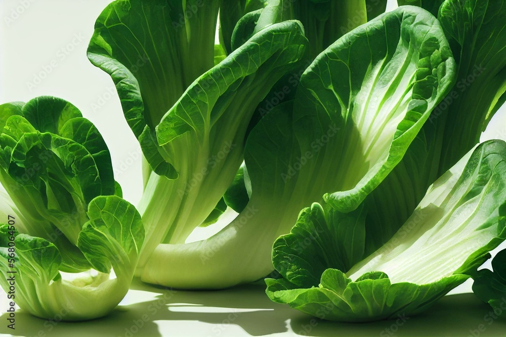 Microgreens, micro greens - bok choy (chinese cabbage) seedlings ...