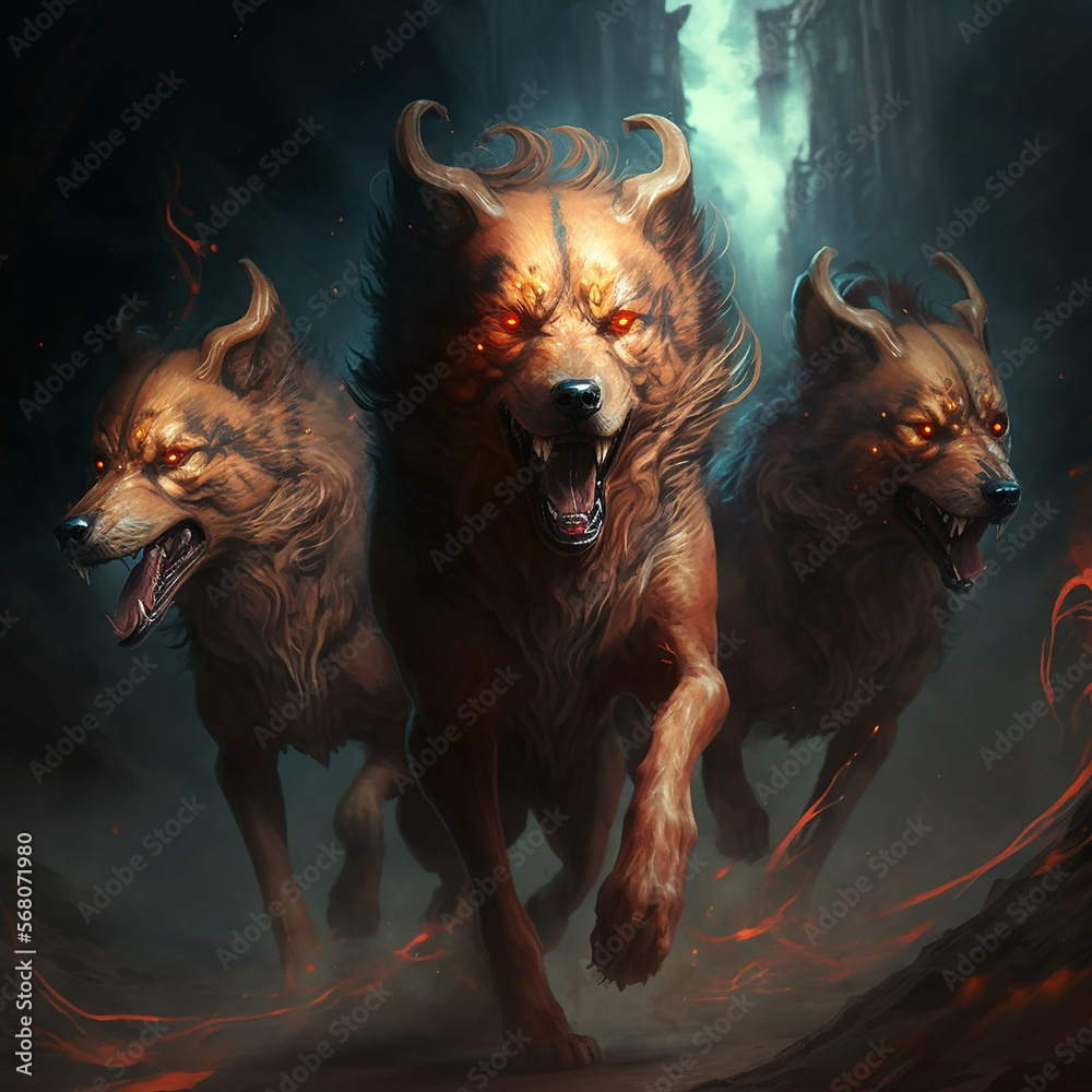 Mythical Creatures Cerberus