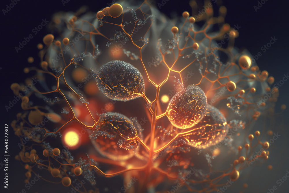 molecules, atoms, and neurons interact and communicate to regulate the ...