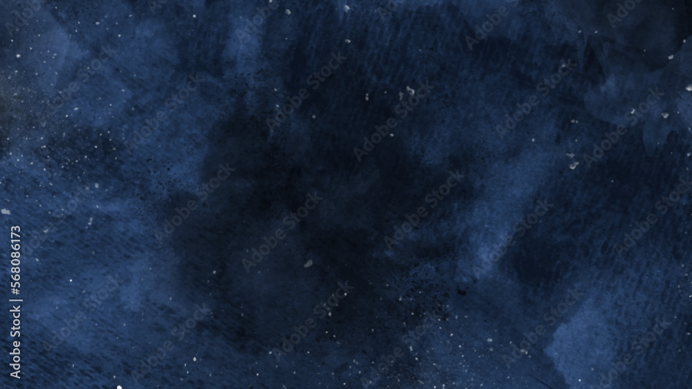 Artistic hand painted multi layered dark blue background. dark blue ...