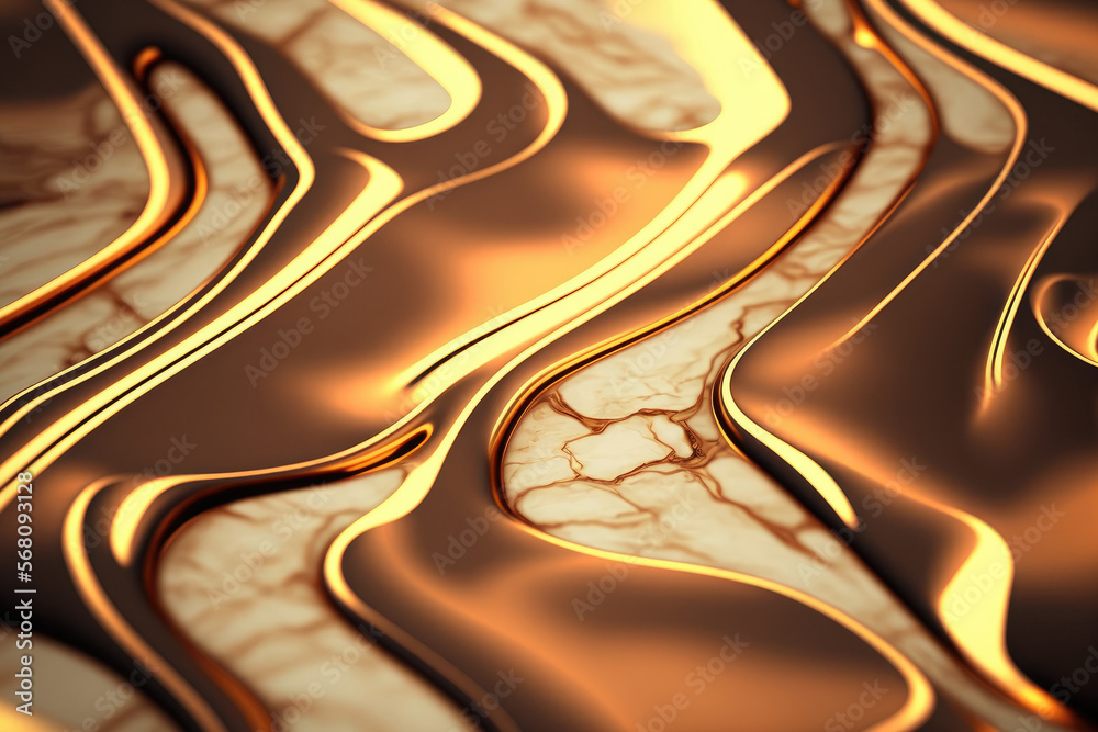 metallic rustic marble texture with a golden glow in the background ...