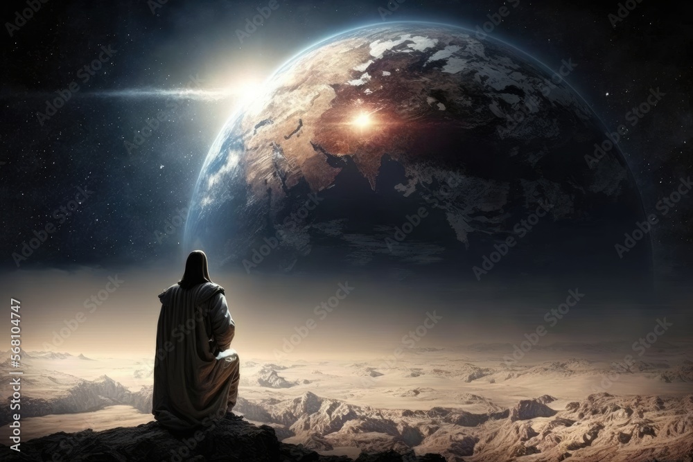 Jesus Christ Watching Over the World - Belief and Praying in a Biblical ...