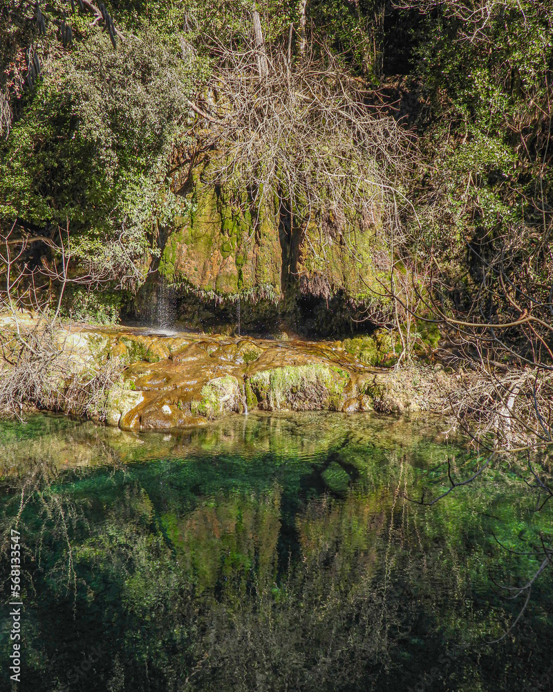 Paysage nature sur les rives de la Siagne dans le Var avec cette ...