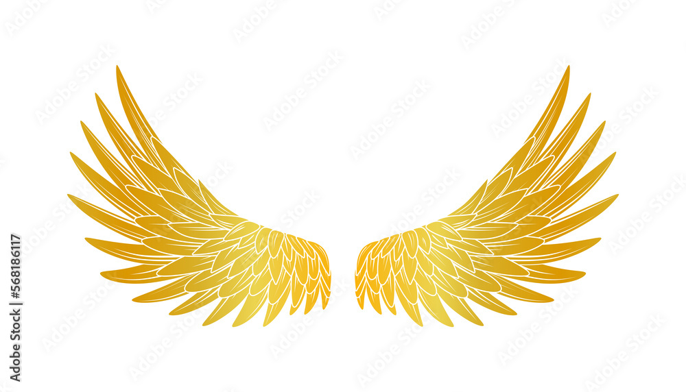 Gold Eagle Wings at Alice Pace blog