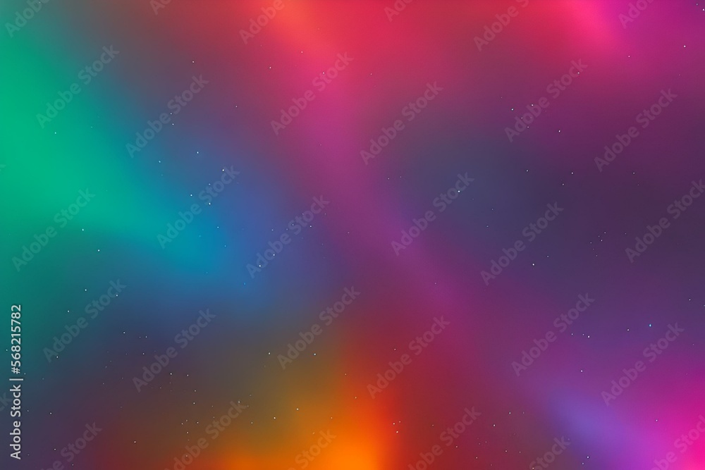 Rainbow Radiance: A Colorful Rainbow Gradient Overlay - Generated by AI ...