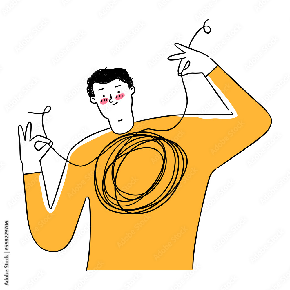 Tangled and unraveled. Problem solving. Business problem solving ...