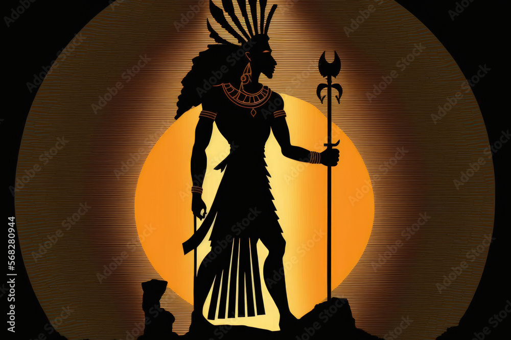 Amon or Ra Ra is the name of the sun god in ancient Egypt. He had grown ...
