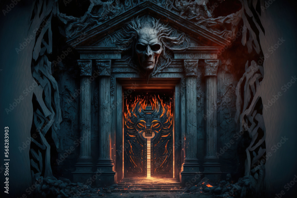 inside the satanists' ancient temple is a portal to hell Hyper ...