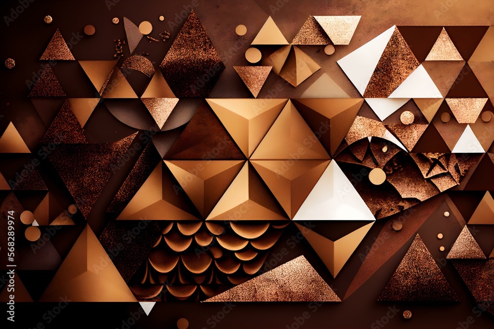 monochromatic brown palette, featuring different shades of brown ...