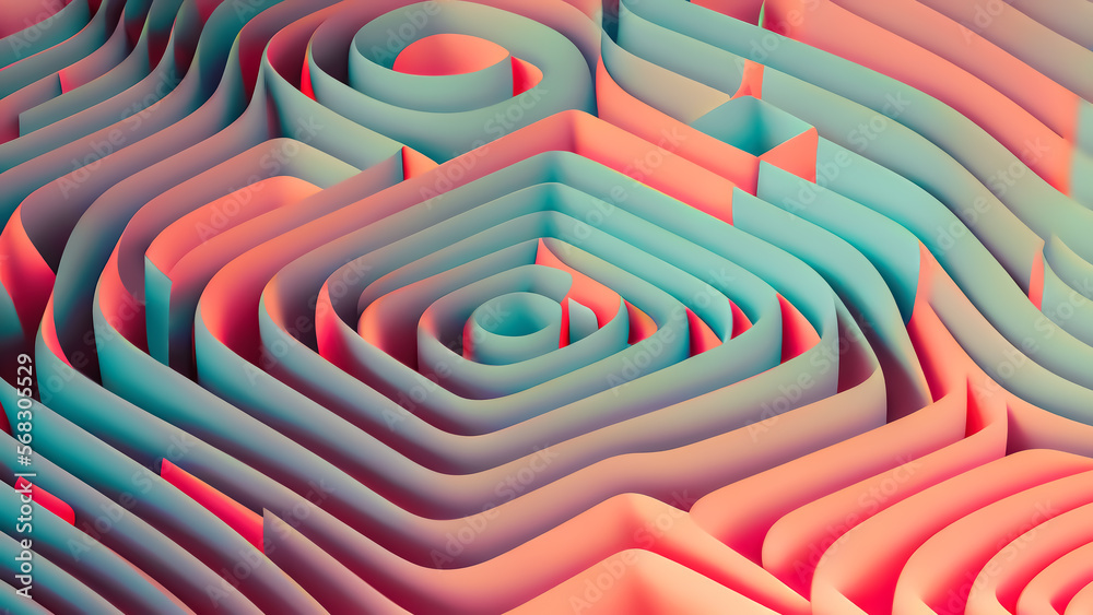 3D Abstract Background ilustração do Stock | Adobe Stock