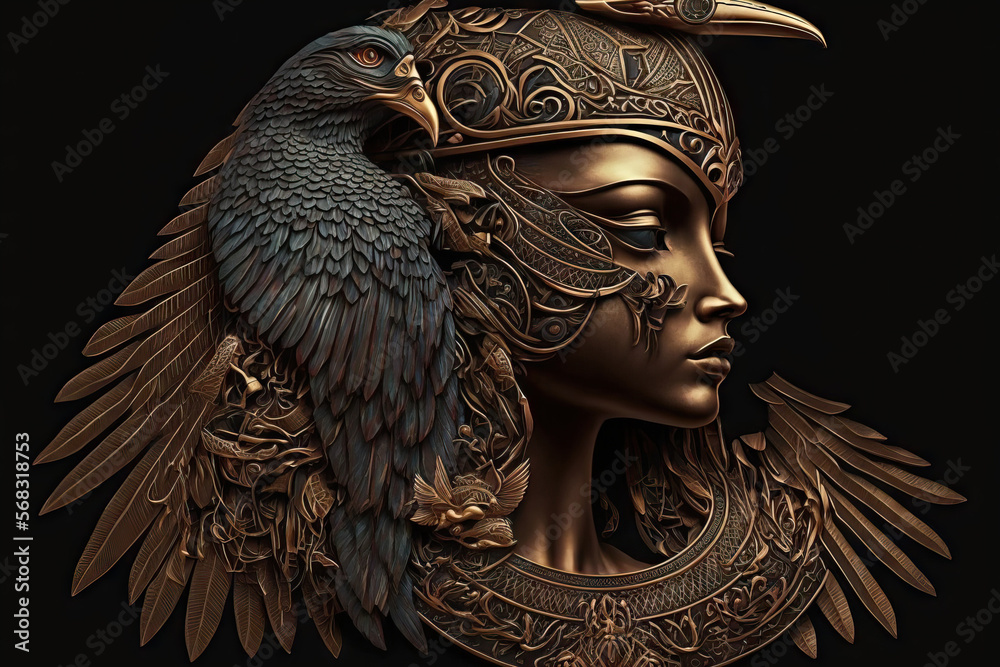 Egyptian mythology's goddess of the sky, Hathor, is also known as the ...
