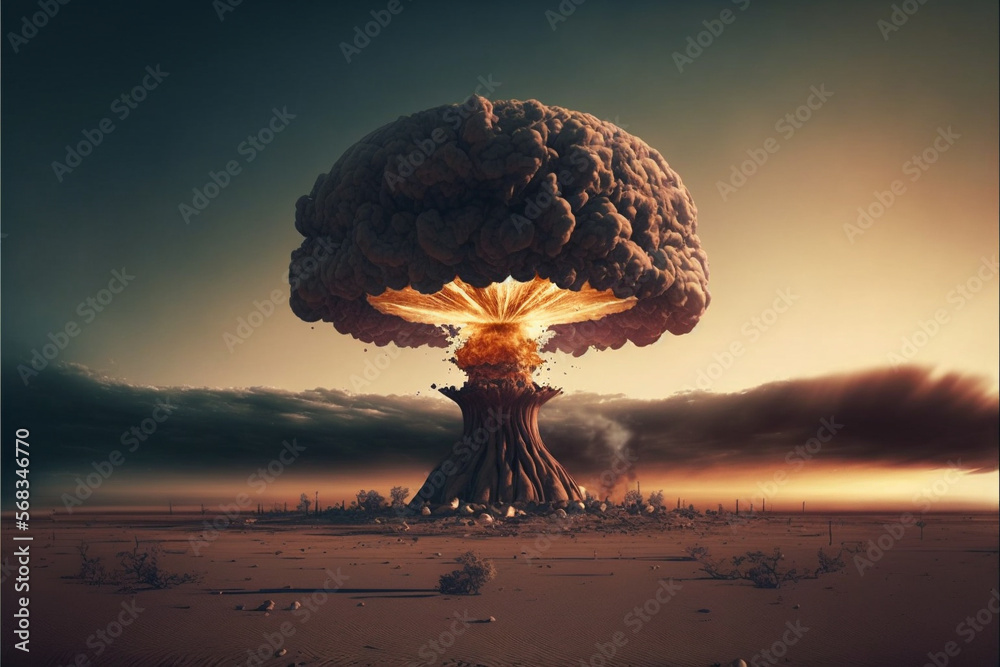 Atomic Bomb: A visual representation of the devastating power of the ...