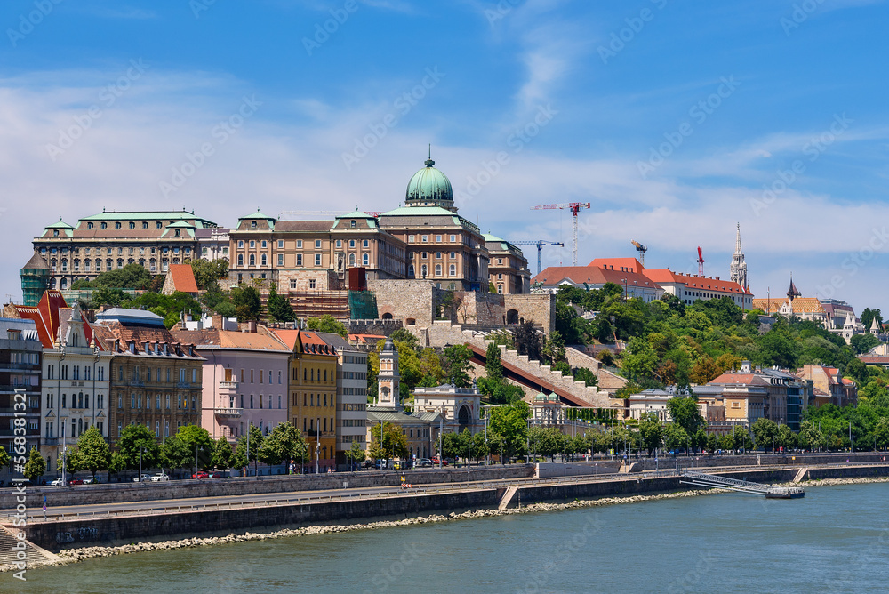 Deli Rondella, Medieval fortifications of Buda Castle (Royal Castle) on ...