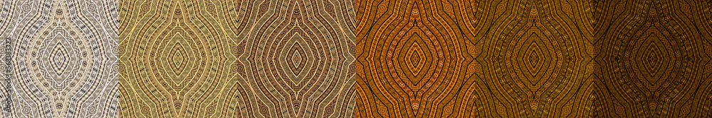 African wood texture, ethnic design of a veined wood, seamless and ...