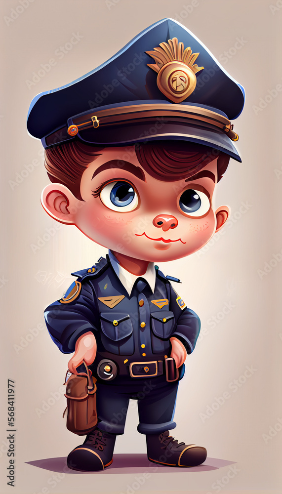 Cartoon character children book illustration, generative Ai, portrait ...