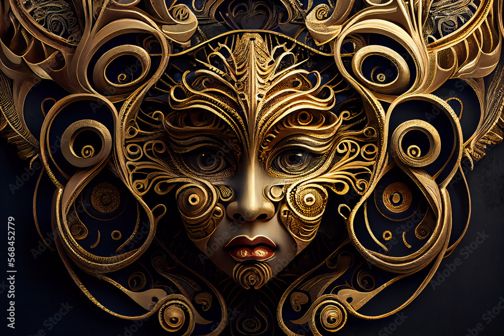 A Surreal Wall of Human Face Morphed in a Weird Way. Human Faces ...