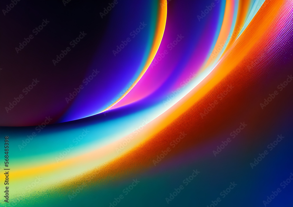 Experience the stunning combination of symmetry, color, and abstract ...