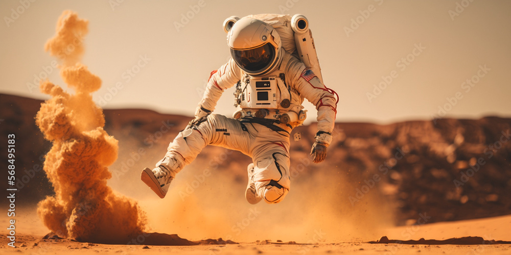 Breakdancing Astronauts