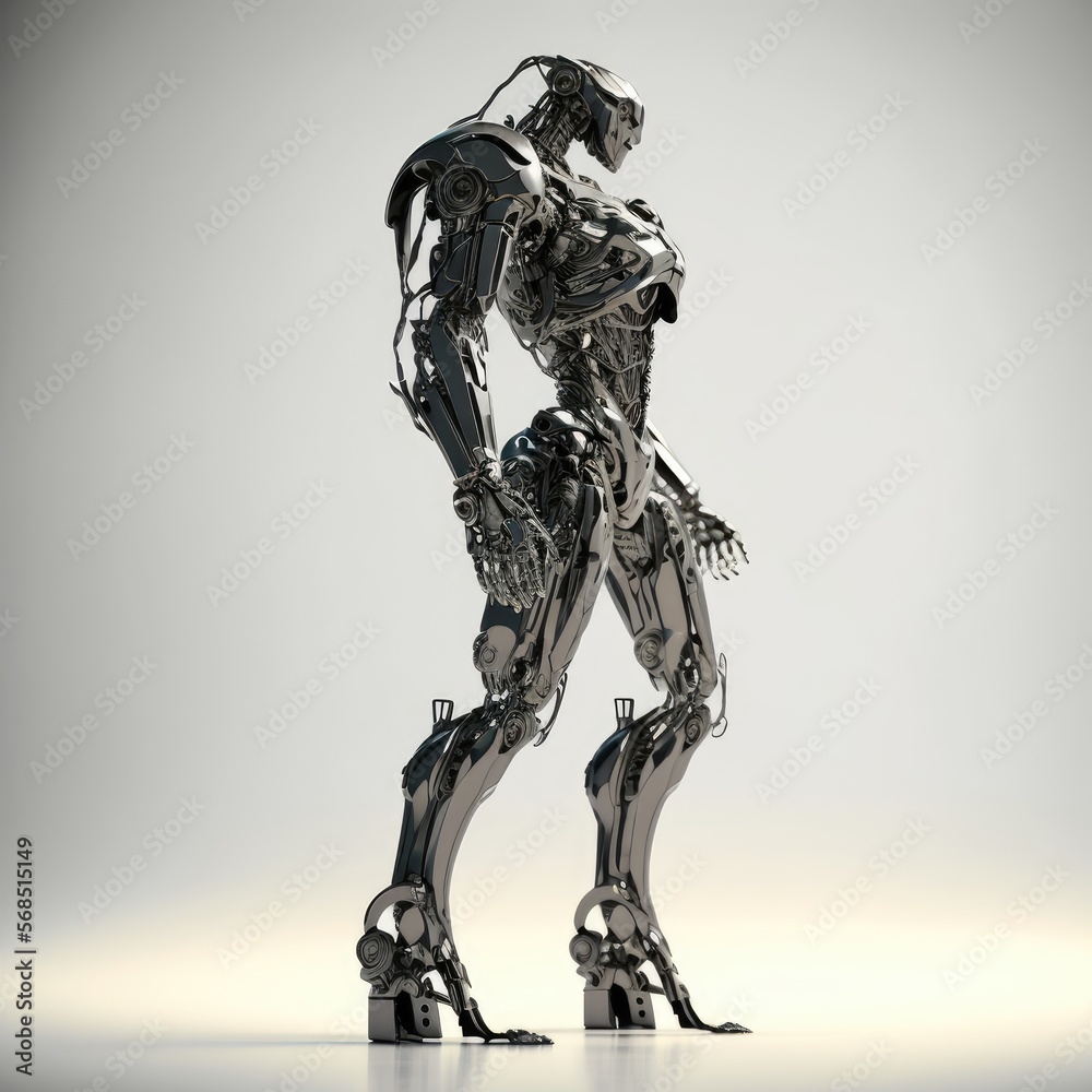 Female Robot Concept Art