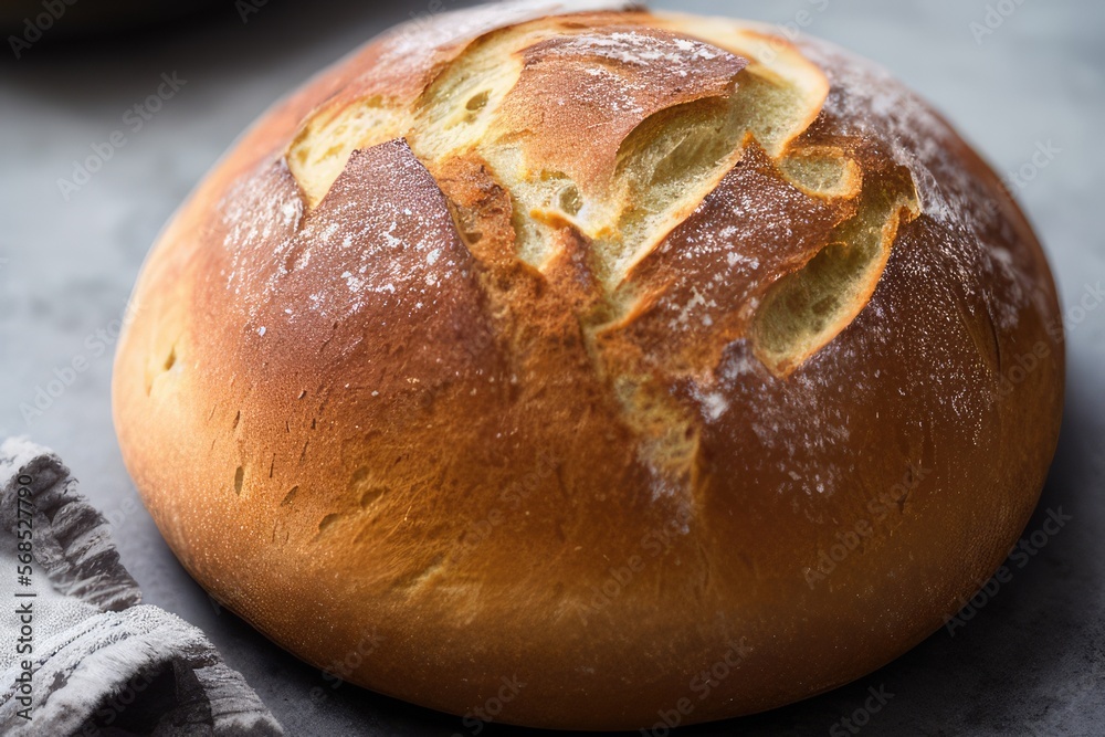High-Resolution Image of Fresh Bakery Bread Showcasing its Aromatic and ...