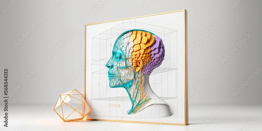 A visually striking image that showcases the capabilities of AI, such ...