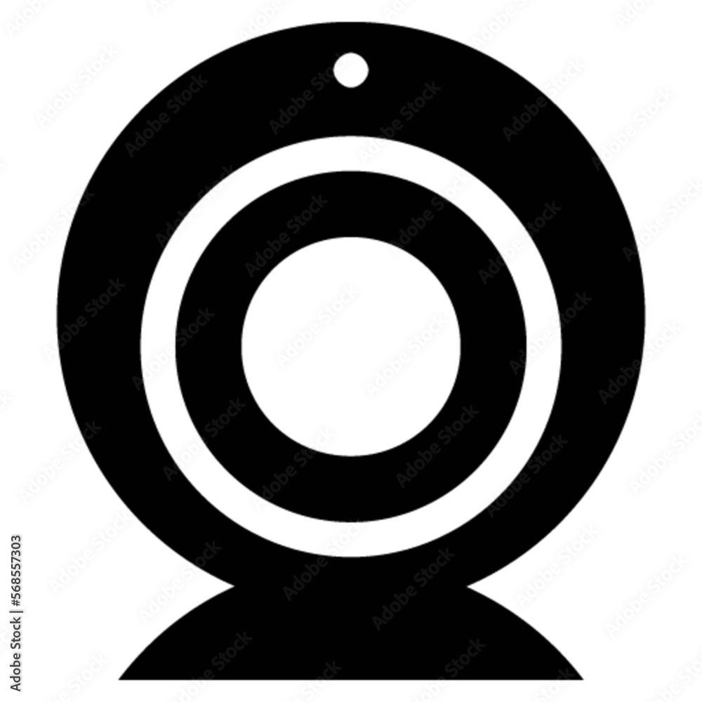 webcam vector, icon, symbol, logo, clipart, isolated. vector ...