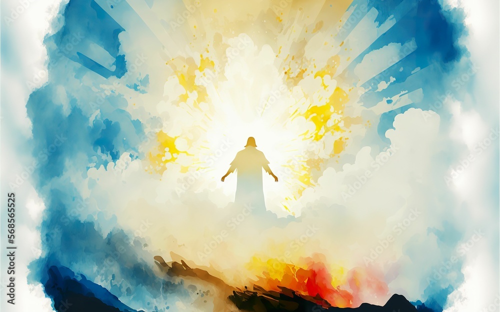 Heaven god Holy Church bethlehem illustration landscape art pathway ...