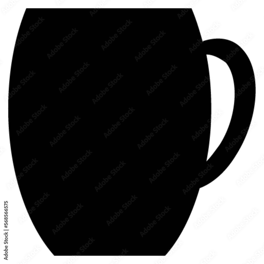 mug vector, icon, symbol, logo, clipart, isolated. vector illustration ...