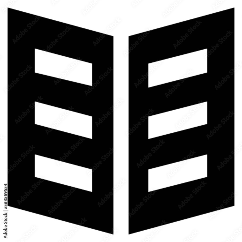 magazine vector, icon, symbol, logo, clipart, isolated. vector ...